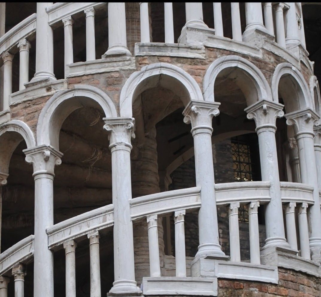 Detalles de la «Scala Contarini», Venezia. – Venezia e il Veneto